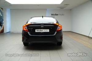 Black Honda Civic 2019 in Tallinn, with an engine capacity of 1.60 L and mileage of 121 thousand km for 14900 €, photo 5 on AUTOMOTO.COM.LV