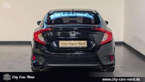 Black Honda Civic 2019 in Kaunas, with an engine capacity of 1.50 L and mileage of 52 thousand km for 22399 €, photo 4 on AUTOMOTO.COM.LV