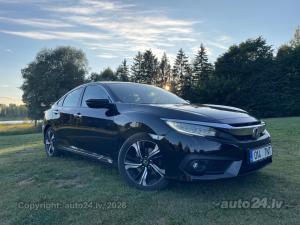 Black Honda Civic 2019 in Tartu, with an engine capacity of 1.50 L and mileage of 215 thousand km for 12900 €, photo 3 on AUTOMOTO.COM.LV
