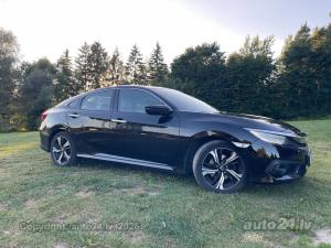 Black Honda Civic 2019 in Tartu, with an engine capacity of 1.50 L and mileage of 215 thousand km for 12900 €, photo 4 on AUTOMOTO.COM.LV
