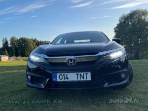 Black Honda Civic 2019 in Tartu, with an engine capacity of 1.50 L and mileage of 215 thousand km for 12900 €, photo 7 on AUTOMOTO.COM.LV