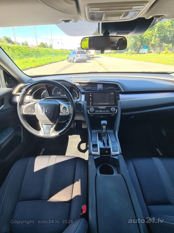 Melns Honda Civic 2019 Tallina, ar dzinēja tilpumu 1.50 L un nobraukumu 76 tūkst. km par 14999 €, foto 8 vietnē AUTOMOTO.COM.LV
