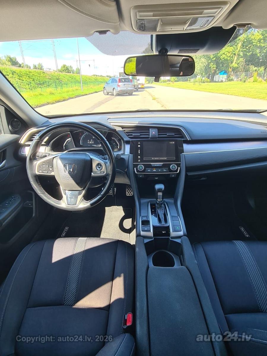 Melns Honda Civic 2019 Tallina, ar dzinēja tilpumu 1.50 L un nobraukumu 76 tūkst. km par 14999 €, foto 9 vietnē AUTOMOTO.COM.LV