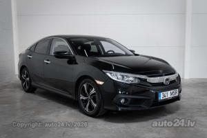 Black Honda Civic 2019 in Tallinn, with an engine capacity of 1.50 L and mileage of 76 thousand km for 13990 €, photo  on AUTOMOTO.COM.LV