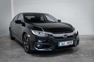 Black Honda Civic 2019 in Tallinn, with an engine capacity of 1.50 L and mileage of 76 thousand km for 13990 €, photo 3 on AUTOMOTO.COM.LV