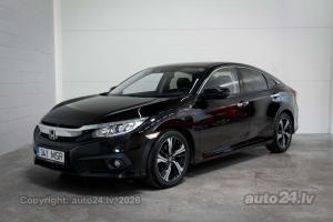 Black Honda Civic 2019 in Tallinn, with an engine capacity of 1.50 L and mileage of 76 thousand km for 13990 €, photo 6 on AUTOMOTO.COM.LV