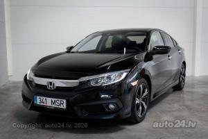 Black Honda Civic 2019 in Tallinn, with an engine capacity of 1.50 L and mileage of 76 thousand km for 13990 €, photo 7 on AUTOMOTO.COM.LV