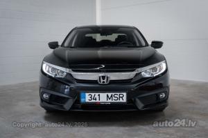 Black Honda Civic 2019 in Tallinn, with an engine capacity of 1.50 L and mileage of 76 thousand km for 13990 €, photo 12 on AUTOMOTO.COM.LV