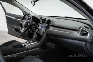 Black Honda Civic 2019 in Tallinn, with an engine capacity of 1.50 L and mileage of 76 thousand km for 13990 €, photo 20 on AUTOMOTO.COM.LV