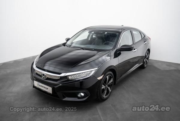 Melns Honda Civic 2020 Tallina, ar dzinēja tilpumu 1.50 L un nobraukumu 109 tūkst. km par 14999 €, foto  vietnē AUTOMOTO.COM.LV