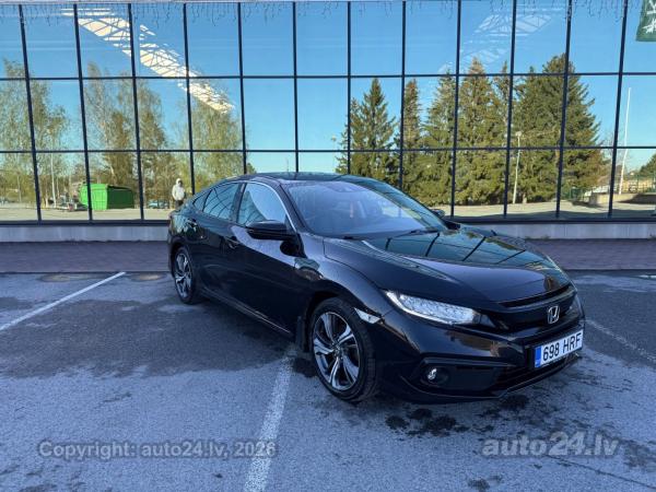 Melns Honda Civic 2021 Tallina, ar dzinēja tilpumu 1.50 L un nobraukumu 63 tūkst. km par 21500 €, foto 2 vietnē AUTOMOTO.COM.LV
