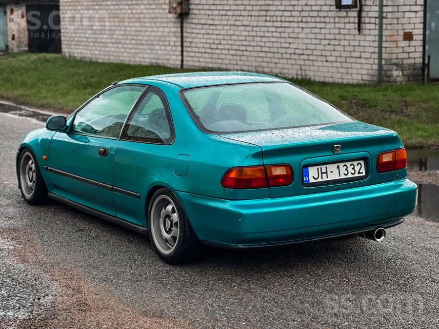 Синий Хонда Цивик 1994 в Вентспилс, объемом двигателя 1.50 л и пробегом 227 тыс. км за 2123 €, фото 6 на AUTOMOTO.COM.LV