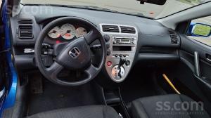 Zils Honda Civic 2005 Rīga, ar dzinēja tilpumu 1.60 L un nobraukumu 188 tūkst. km par 1100 €, foto 7 vietnē AUTOMOTO.COM.LV