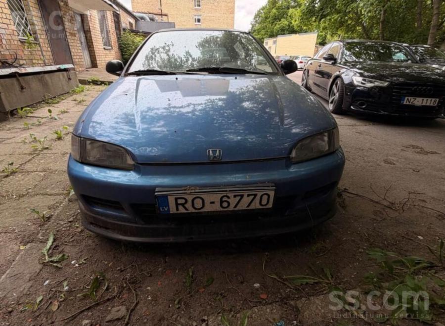 Синий Хонда Цивик 1992 в Рига, объемом двигателя 1.50 л и пробегом 315 тыс. км за 2450 €, фото 3 на AUTOMOTO.COM.LV