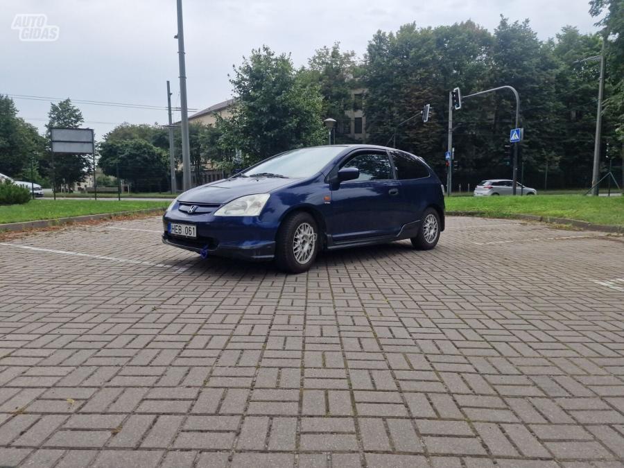 Zils Honda Civic 2002 Kauņa, ar dzinēja tilpumu 1.60 L un nobraukumu 369 tūkst. km par 1800 €, foto 1 vietnē AUTOMOTO.COM.LV