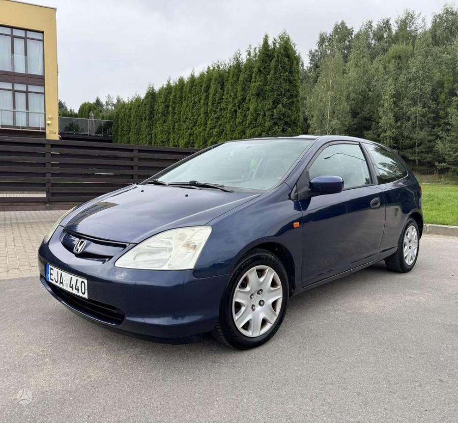 Zils Honda Civic 2002 Viļņa, ar dzinēja tilpumu 1.40 L un nobraukumu 204 tūkst. km par 1950 €, foto 1 vietnē AUTOMOTO.COM.LV