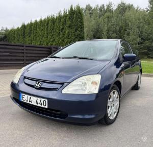 Zils Honda Civic 2002 Viļņa, ar dzinēja tilpumu 1.40 L un nobraukumu 204 tūkst. km par 1950 €, foto 3 vietnē AUTOMOTO.COM.LV