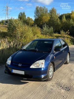 Zils Honda Civic 2002 Viļņa, ar dzinēja tilpumu 1.60 L un nobraukumu 300 tūkst. km par 1340 €, foto 4 vietnē AUTOMOTO.COM.LV