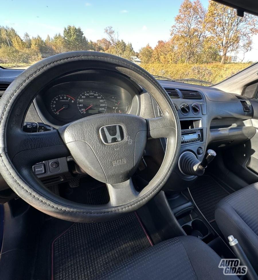 Zils Honda Civic 2002 Viļņa, ar dzinēja tilpumu 1.60 L un nobraukumu 300 tūkst. km par 1340 €, foto 10 vietnē AUTOMOTO.COM.LV