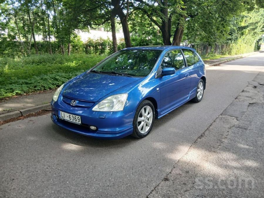 Zils Honda Civic 2003 Rīga, ar dzinēja tilpumu 1.60 L un nobraukumu 114 tūkst. km par 1900 €, foto 1 vietnē AUTOMOTO.COM.LV