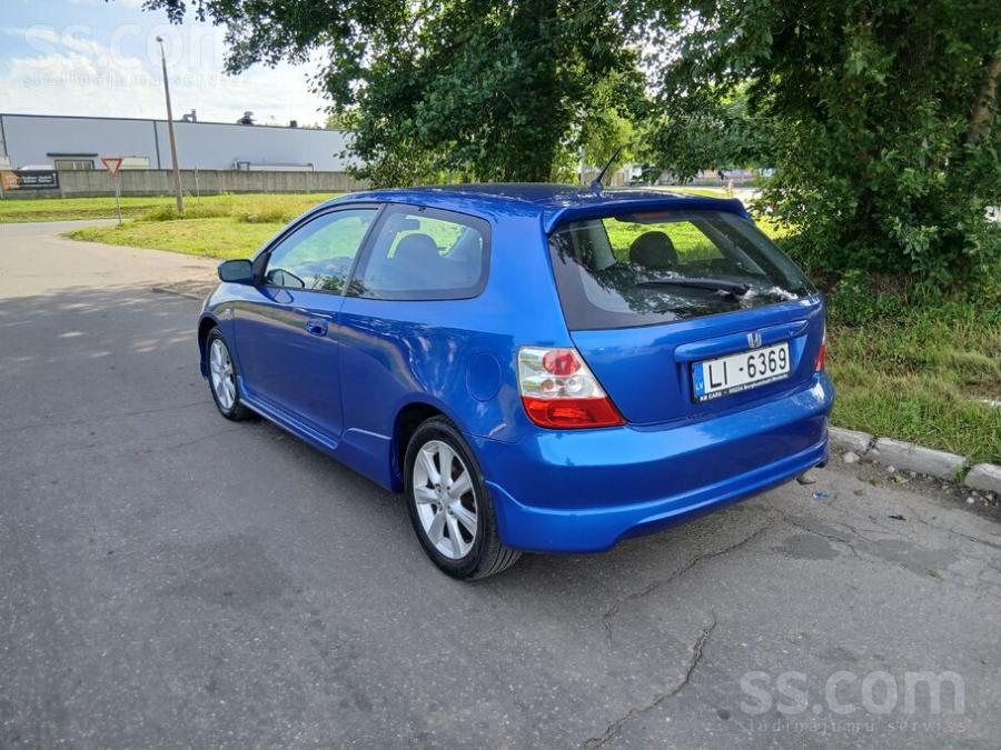 Zils Honda Civic 2003 Rīga, ar dzinēja tilpumu 1.60 L un nobraukumu 114 tūkst. km par 1900 €, foto 3 vietnē AUTOMOTO.COM.LV