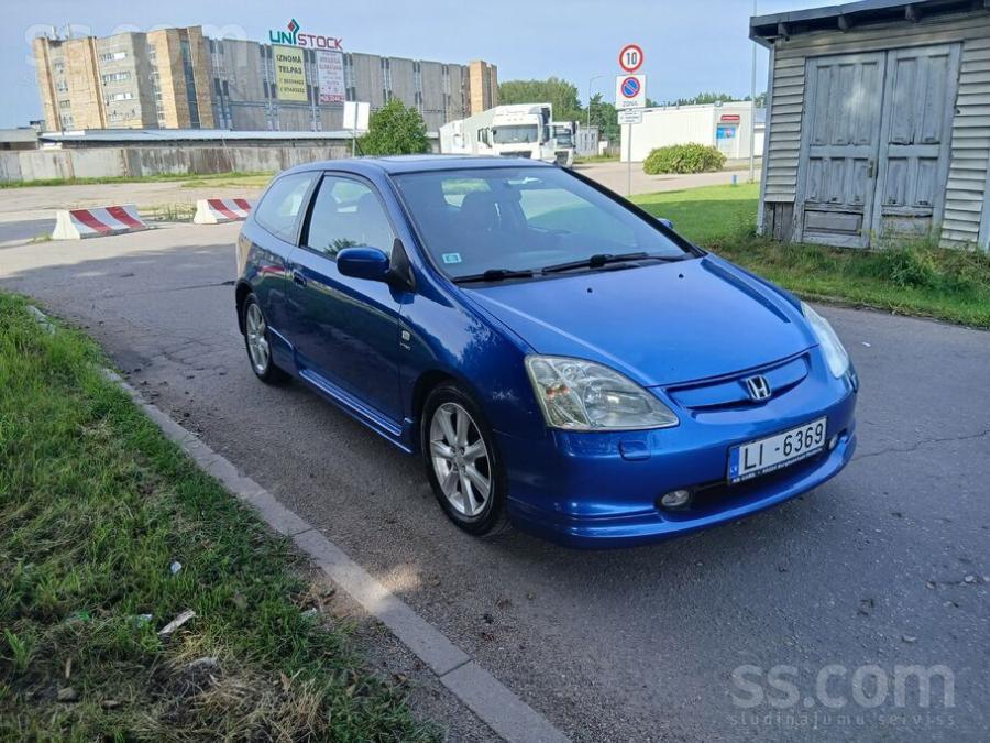 Zils Honda Civic 2003 Rīga, ar dzinēja tilpumu 1.60 L un nobraukumu 114 tūkst. km par 1900 €, foto 7 vietnē AUTOMOTO.COM.LV
