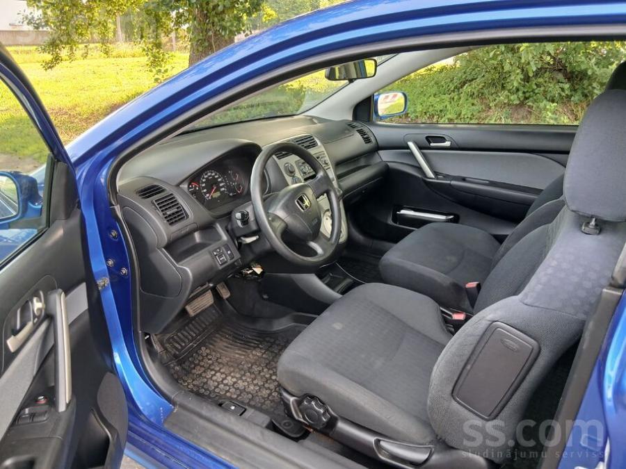 Zils Honda Civic 2003 Rīga, ar dzinēja tilpumu 1.60 L un nobraukumu 114 tūkst. km par 1900 €, foto 8 vietnē AUTOMOTO.COM.LV