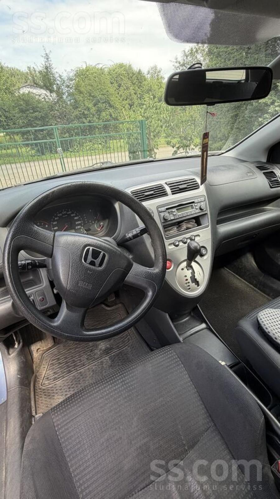Zils Honda Civic 2003 Rīga, ar dzinēja tilpumu 1.60 L un nobraukumu 188 tūkst. km par 900 €, foto 4 vietnē AUTOMOTO.COM.LV