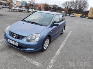Zils Honda Civic 2004 Rīga, ar dzinēja tilpumu 1.60 L un nobraukumu 116 tūkst. km par 1500 €, foto  vietnē AUTOMOTO.COM.LV