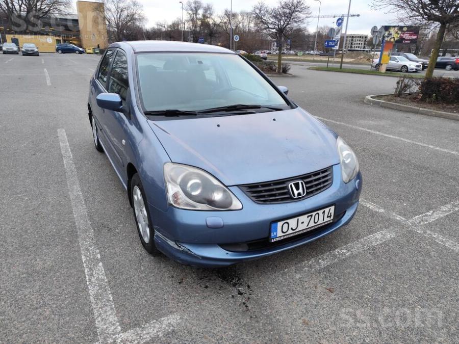 Zils Honda Civic 2004 Rīga, ar dzinēja tilpumu 1.60 L un nobraukumu 116 tūkst. km par 1500 €, foto 2 vietnē AUTOMOTO.COM.LV