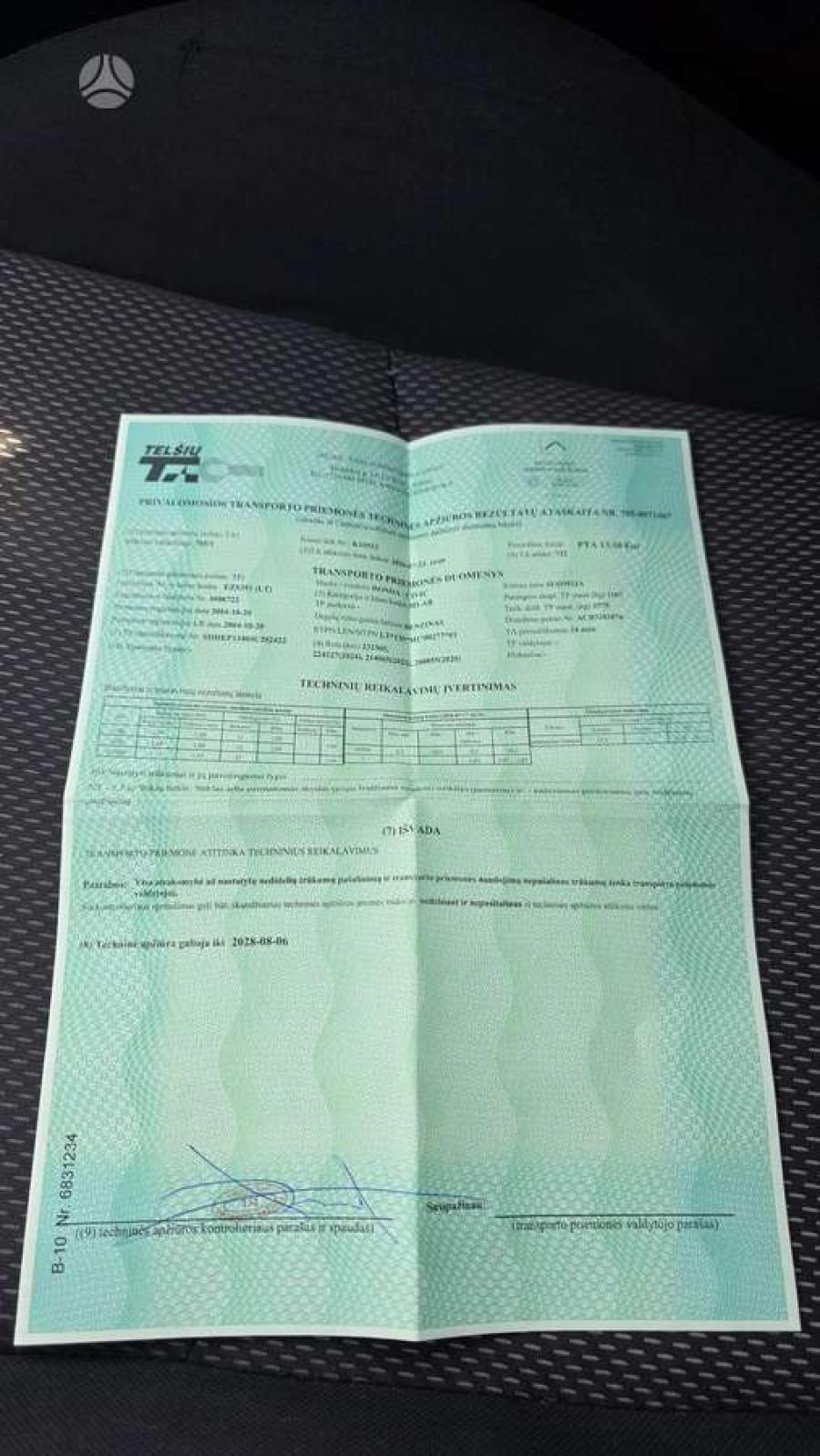 Синий Хонда Цивик 2004 в Плунге, объемом двигателя 1.40 л и пробегом 232 тыс. км за 2400 €, фото 27 на AUTOMOTO.COM.LV