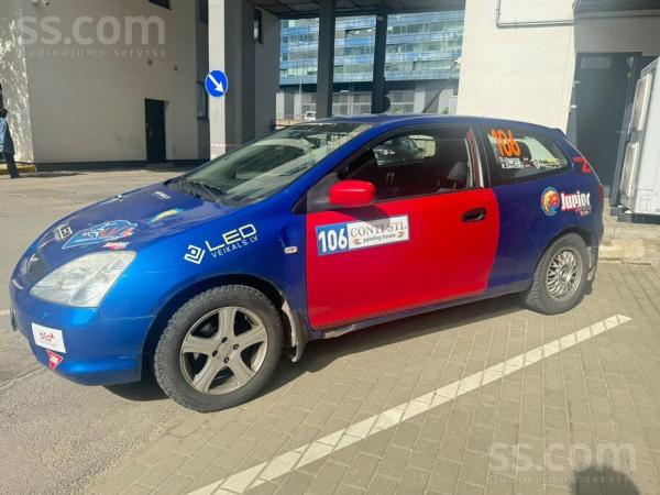 Zils Honda Civic 2004 Rīga, ar dzinēja tilpumu 1.60 L un nobraukumu 205 tūkst. km par 600 €, foto 2 vietnē AUTOMOTO.COM.LV