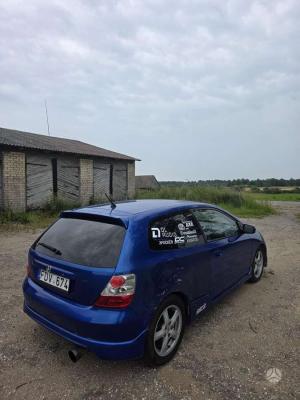 Blue Honda Civic 2004 in Telschi, with an engine capacity of 1.59 L and mileage of 322 thousand km for 500 €, photo 8 on AUTOMOTO.COM.LV
