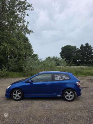 Blue Honda Civic 2004 in Telschi, with an engine capacity of 1.59 L and mileage of 322 thousand km for 500 €, photo 11 on AUTOMOTO.COM.LV