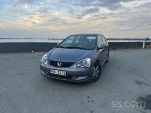 Blue Honda Civic 2005 in Riga, with an engine capacity of 1.60 L and mileage of 265 thousand km for 1200 €, photo  on AUTOMOTO.COM.LV