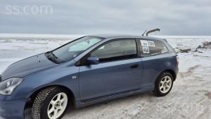 Blue Honda Civic 2005 in Talsi, with an engine capacity of 1.60 L and mileage of 261 thousand km for 1800 €, photo  on AUTOMOTO.COM.LV