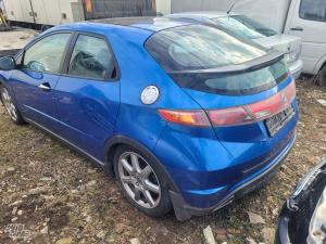 Blue Honda Civic 2007 in Vilnius, with an engine capacity of 1.80 L and mileage of 170 thousand km for 780 €, photo 5 on AUTOMOTO.COM.LV