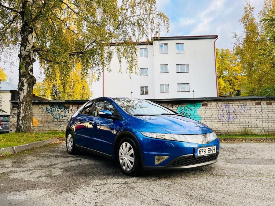 Синий Хонда Цивик 2007 в Таллин, объемом двигателя 1.80 л и пробегом 152 тыс. км за 2500 €, фото 15 на AUTOMOTO.COM.LV