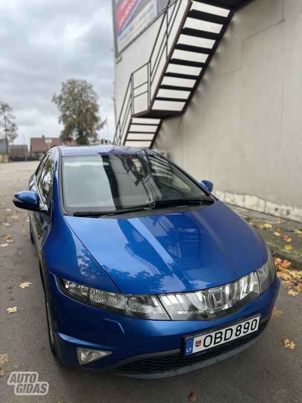 Blue Honda Civic 2007 in Vievis, with an engine capacity of 1.80 L and mileage of 418 thousand km for 1350 €, photo 1 on AUTOMOTO.COM.LV