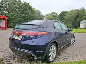 Blue Honda Civic 2008 in Riga, with an engine capacity of 2.20 L and mileage of 411 thousand km for 1430 €, photo 4 on AUTOMOTO.COM.LV
