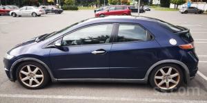 Zils Honda Civic 2008 Jūrmala, ar dzinēja tilpumu 1.80 L un nobraukumu 263 tūkst. km par 2000 €, foto 7 vietnē AUTOMOTO.COM.LV