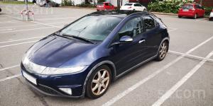 Zils Honda Civic 2008 Rīga, ar dzinēja tilpumu 1.80 L un nobraukumu 263 tūkst. km par 1500 €, foto  vietnē AUTOMOTO.COM.LV