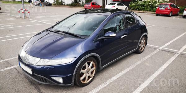 Blue Honda Civic 2008 in Riga, with an engine capacity of 1.80 L and mileage of 263 thousand km for 1500 €, photo 1 on AUTOMOTO.COM.LV