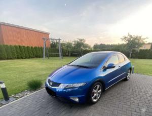 Blue Honda Civic 2009 in Panevezys, with an engine capacity of 1.80 L and mileage of 175 thousand km for 2550 €, photo 11 on AUTOMOTO.COM.LV