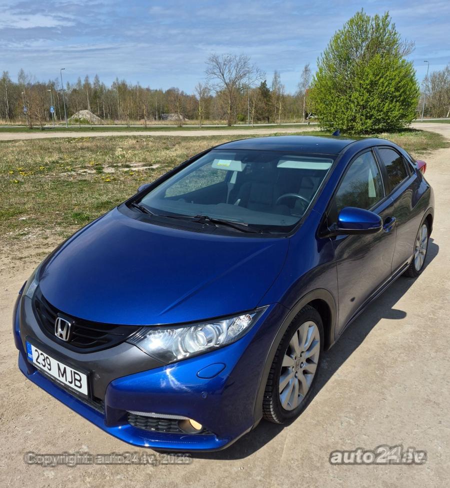 Blue Honda Civic 2013 in Tallinn, with an engine capacity of 1.80 L and mileage of 164 thousand km for 7990 €, photo 4 on AUTOMOTO.COM.LV