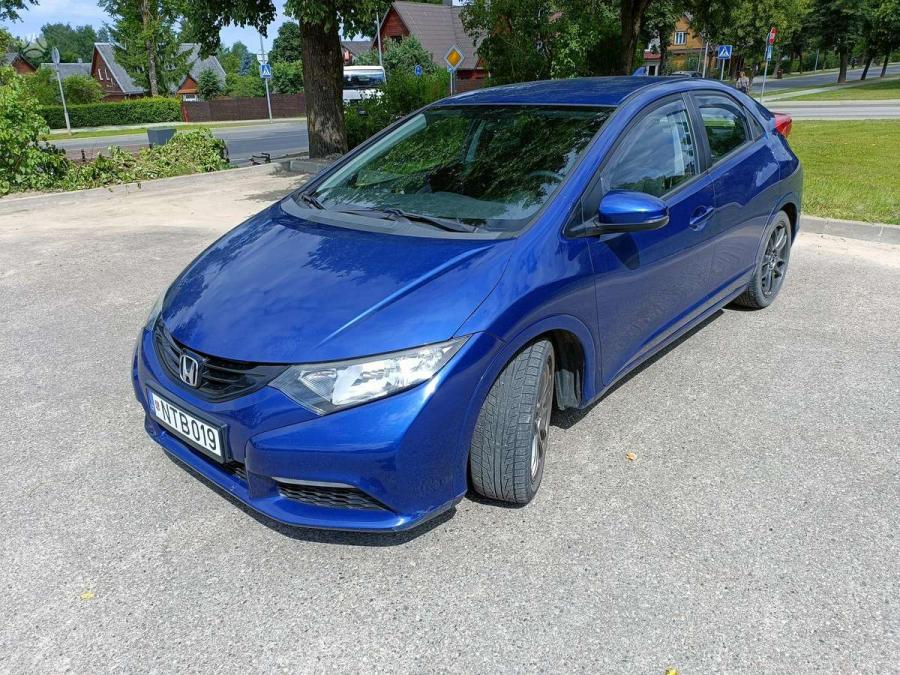 Zils Honda Civic 2013 Utena, ar dzinēja tilpumu 2.20 L un nobraukumu 260 tūkst. km par 4650 €, foto 8 vietnē AUTOMOTO.COM.LV