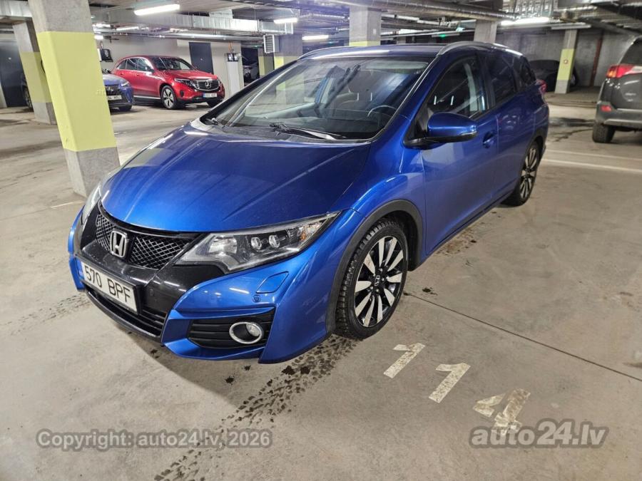 Zils Honda Civic 2015 Tallina, ar dzinēja tilpumu 1.80 L un nobraukumu 91 tūkst. km par 9900 €, foto 1 vietnē AUTOMOTO.COM.LV