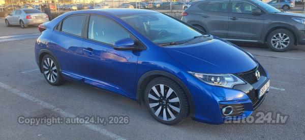 Blue Honda Civic 2015 in Tallinn, with an engine capacity of 1.80 L and mileage of 170 thousand km for 10500 €, photo 1 on AUTOMOTO.COM.LV