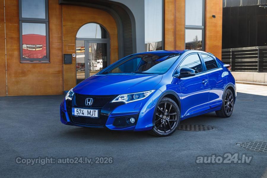 Zils Honda Civic 2015 Tallina, ar dzinēja tilpumu 1.60 L un nobraukumu 183 tūkst. km par 7900 €, foto 3 vietnē AUTOMOTO.COM.LV