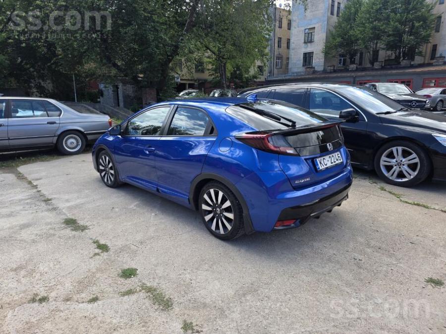 Zils Honda Civic 2015 Rīga, ar dzinēja tilpumu 1.80 L un nobraukumu 147 tūkst. km par 7850 €, foto 3 vietnē AUTOMOTO.COM.LV